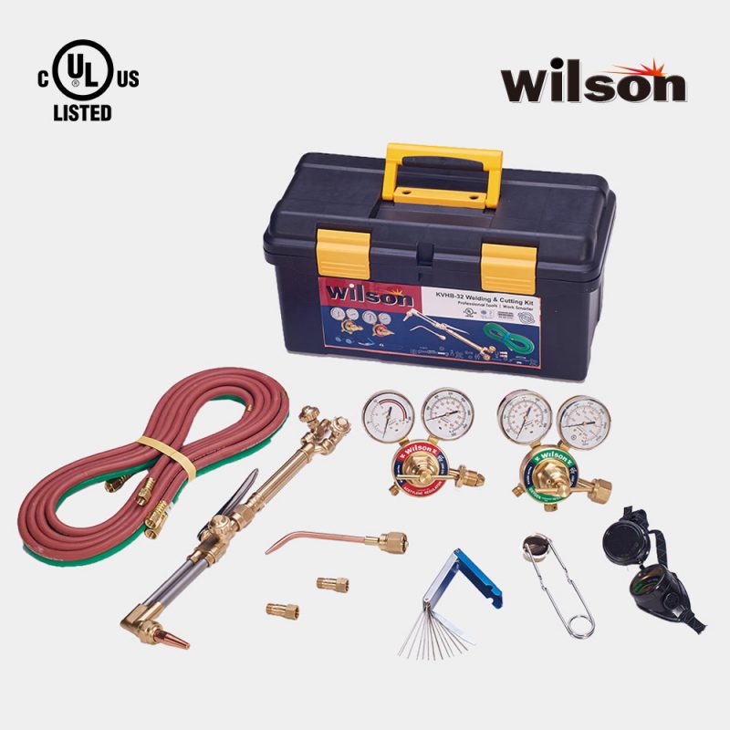 Premium Kit KVHB-32 Heavy Duty Gas Welding and Cutting Kit, UL Listed ...